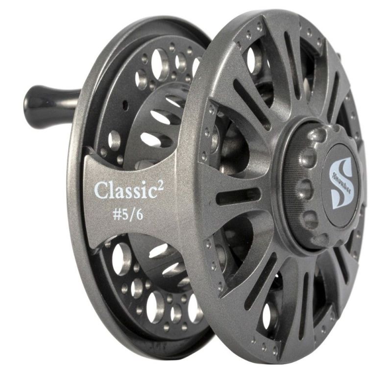 Snowbee - Classic 2 Fly Reel - Gunmetal Grey