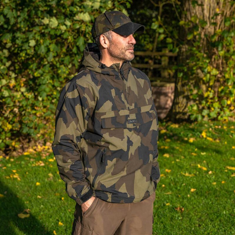 Avid - Ripstop Camo Pullover Jacket | Total Fishing Tackle