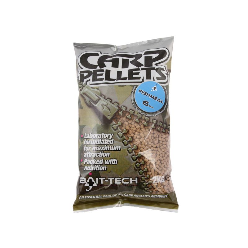 Bait Tech - Fishmeal Carp Feed Pellets - 2kg
