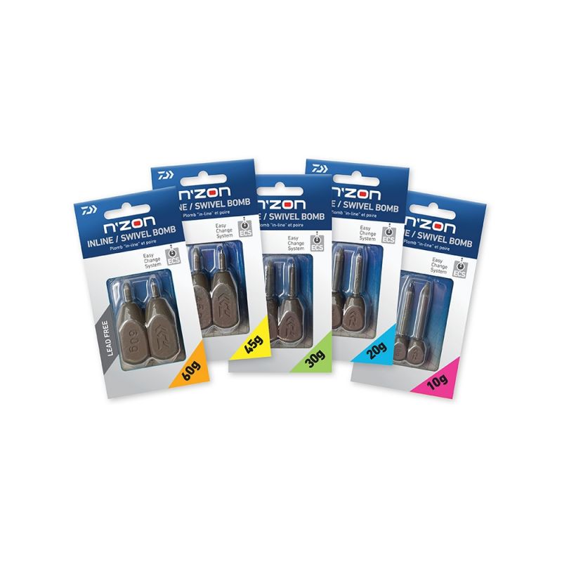 Daiwa - N'Zon Inline Swivel Bombs