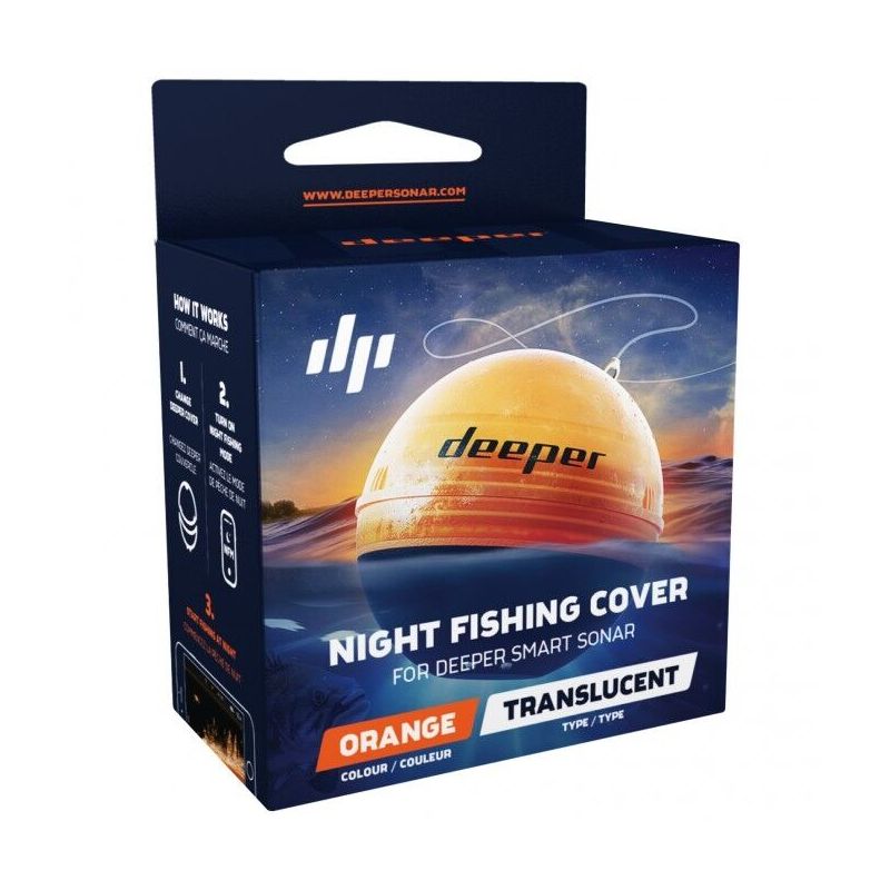 Deeper - Fishfinder Orange Night Cover