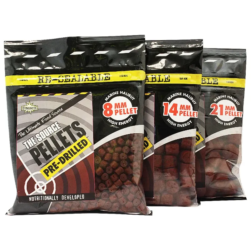 Dynamite Baits - Source Pellets - Pre-Drilled