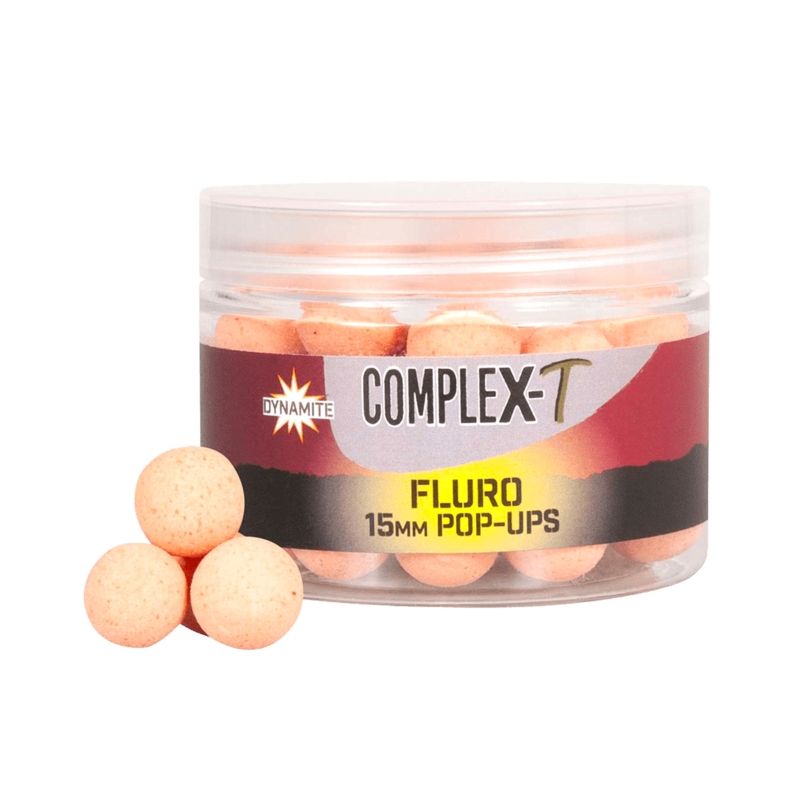 Dynamite Baits - CompleX-T Peach Tone Fluro Pop-Ups 15mm
