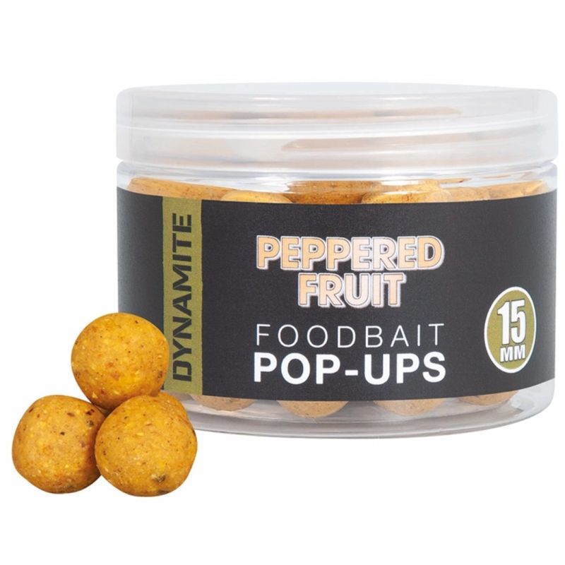 Dynamite Baits - Peppered Fruit Foodbait Pop-Ups - 15mm