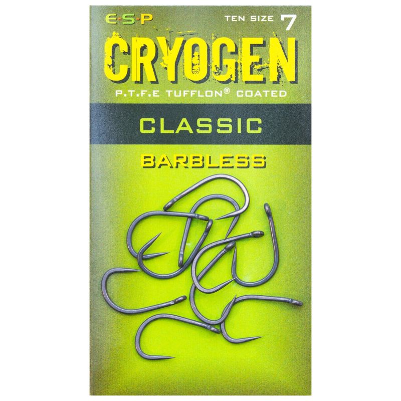ESP - Cryogen Classic Hooks - Barbless