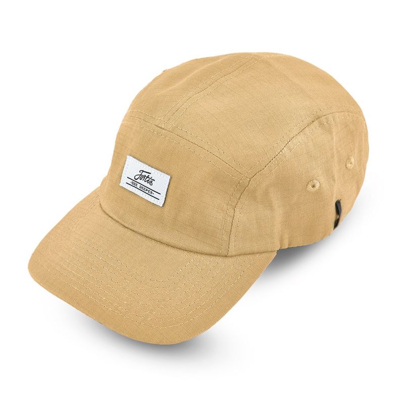 Fortis - 5 Panel Hat - Tan