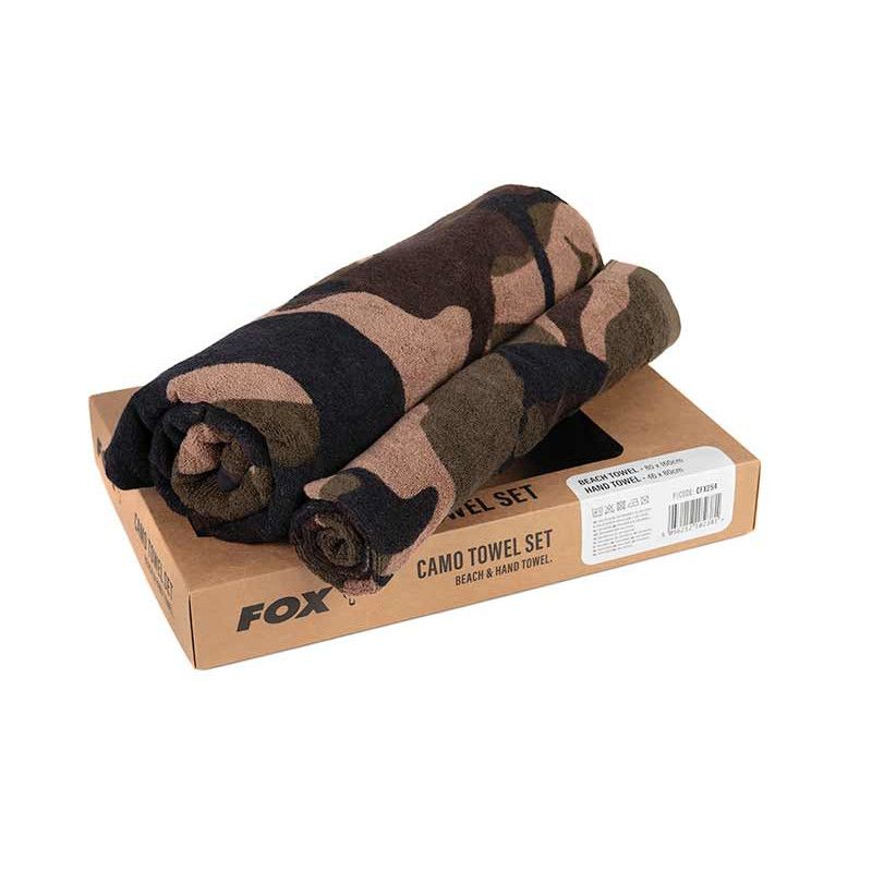 Fox - Camo Beach / Hand Towel Box Set