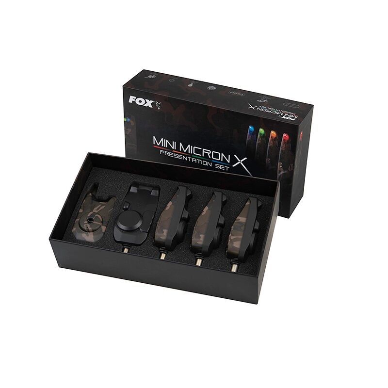 Fox - Mini Micron X Camo Limited Edition - 4 Rod Set