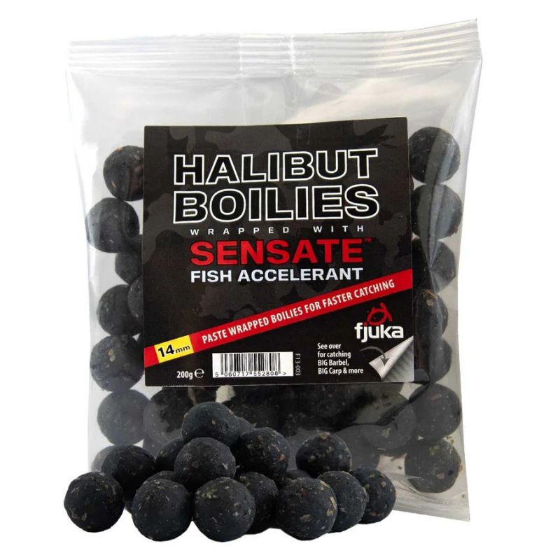 Fjuka - SensateTM Halibut Paste Wrapped Boilies