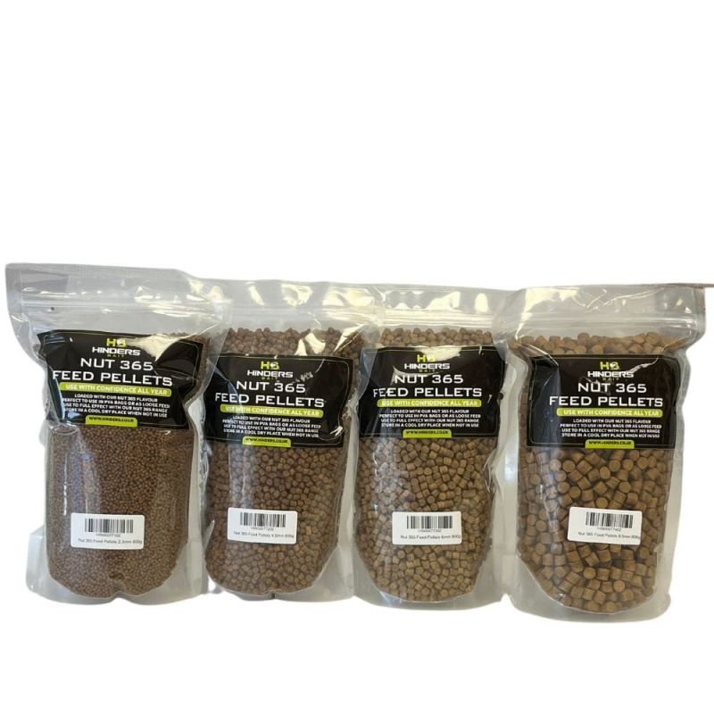 Hinders Bait - Nut 365 Feed Pellets - 800g