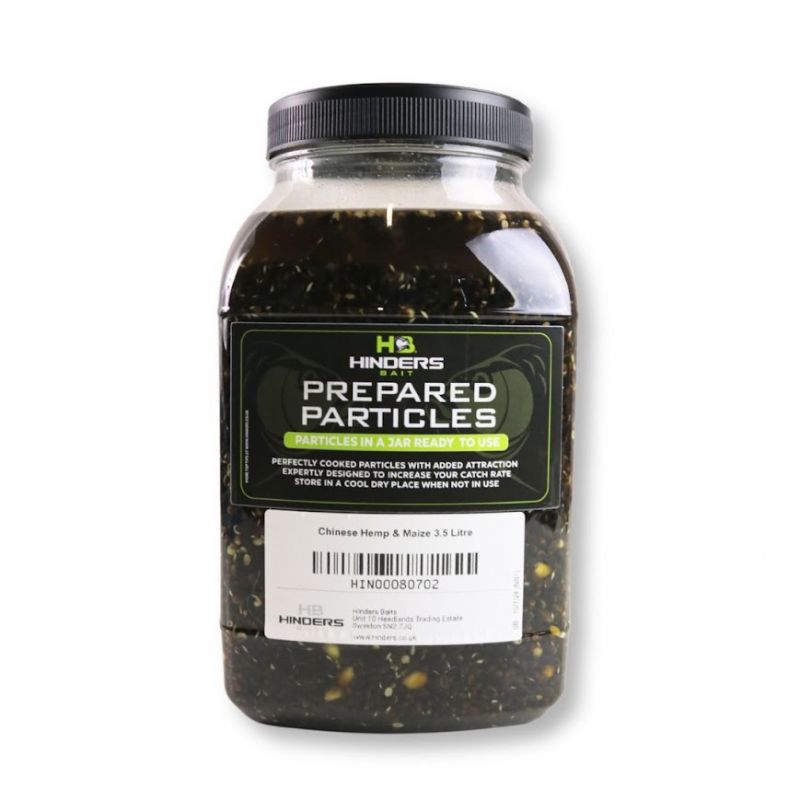 Hinders Bait - Prepared Chinese Hempseed & Maize - 3.5 Litre
