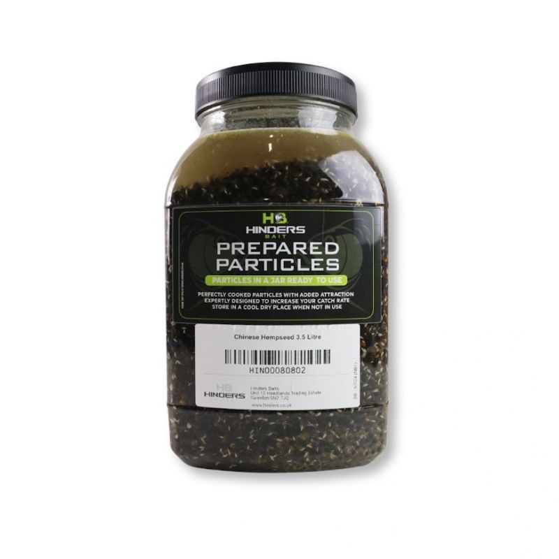Hinders Bait - Prepared Chinese Hempseed - 3.5 Litre