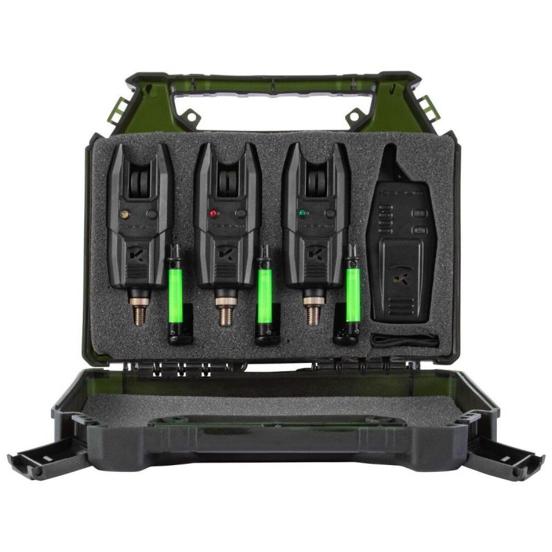 Korum - Kbi-R Bite Alarm Presentation Set With Indicators