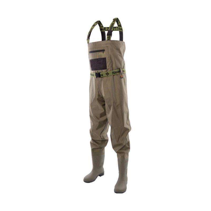 Snowbee - Wadermaster 210D Nylon Chest Waders with Cleated Sole