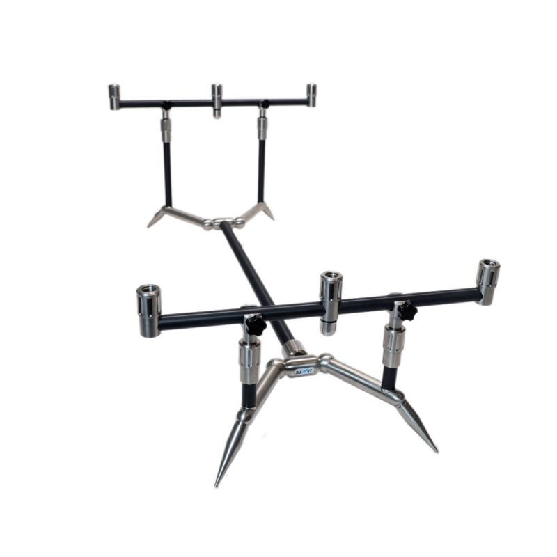 Summit Tackle - Low Profile Pod - 3 Rod Black Edition