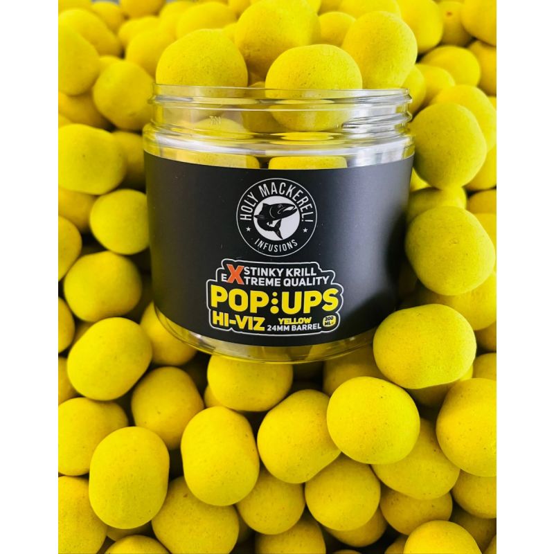 Holy Mackerel - Stinky Krill 24mm Yellow Barrel