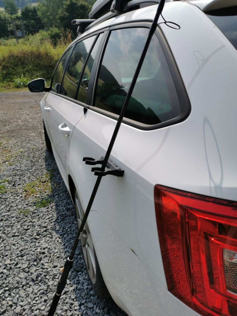 Bait Boat Pod - Magnetic Rod Holder - Black