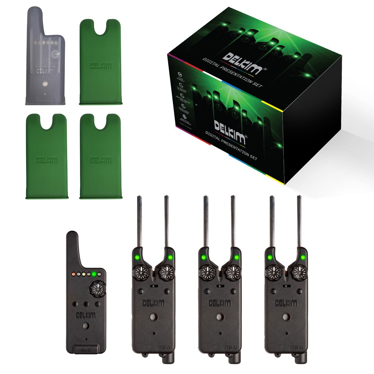 Delkim - TXI D 3 Rod Digital Presentation Set