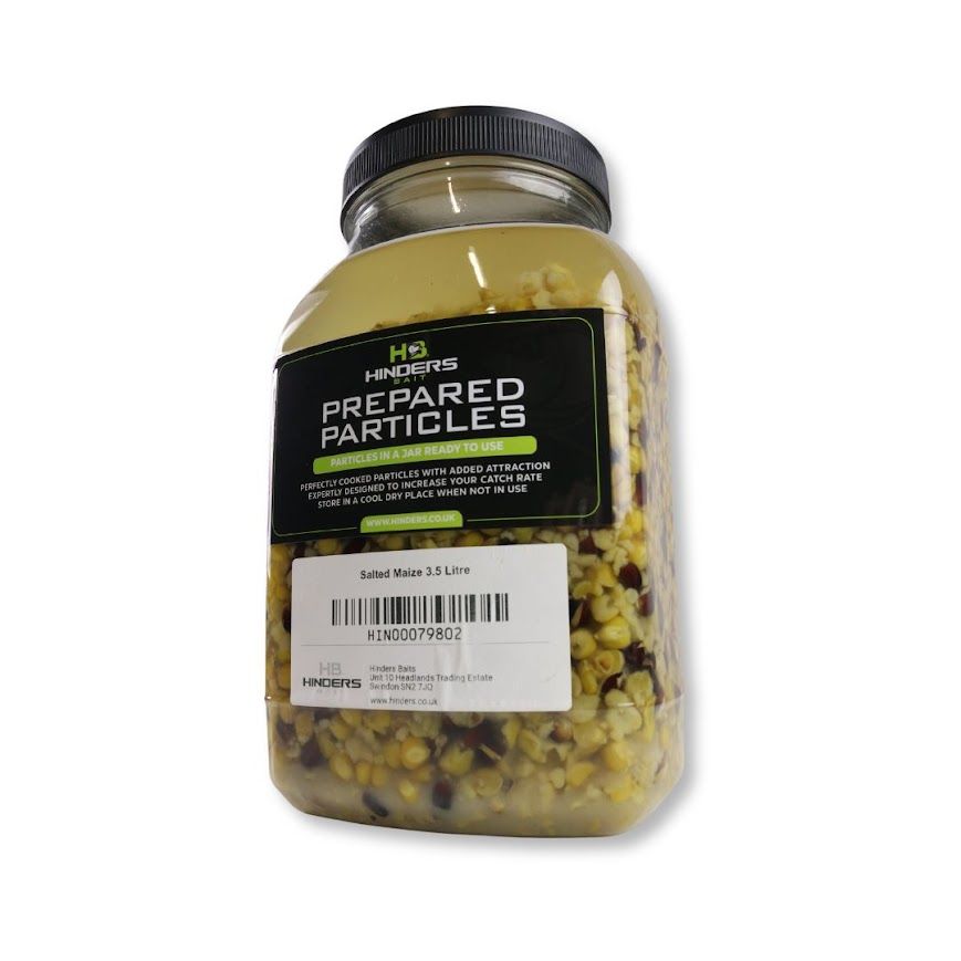 Hinders Bait - Prepared Salted Maize - 3.5 Litre