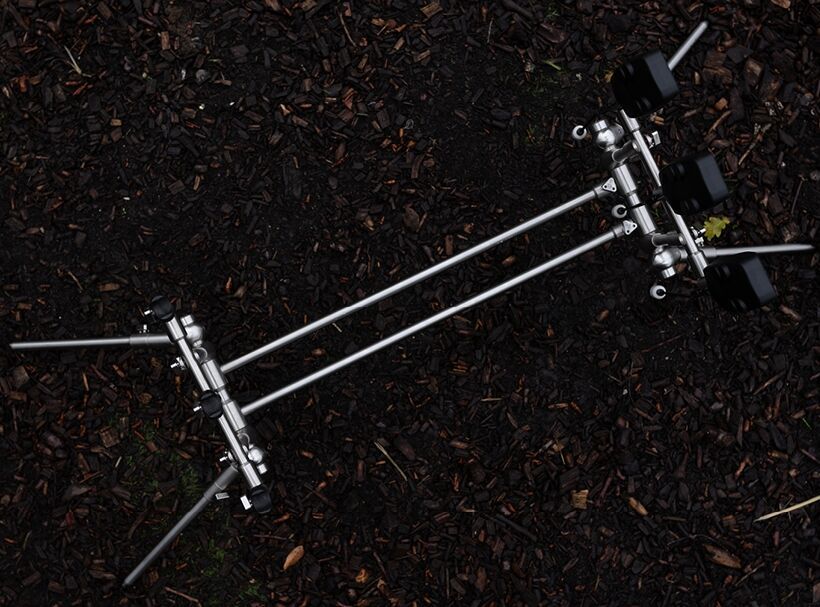 Carp Spirit - Inox - Rod Pod Complete - 3/4 Rods