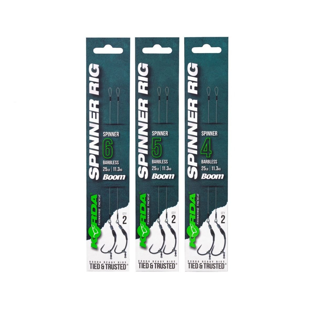 Korda - Ready Tied Spinner Rig - 25lb