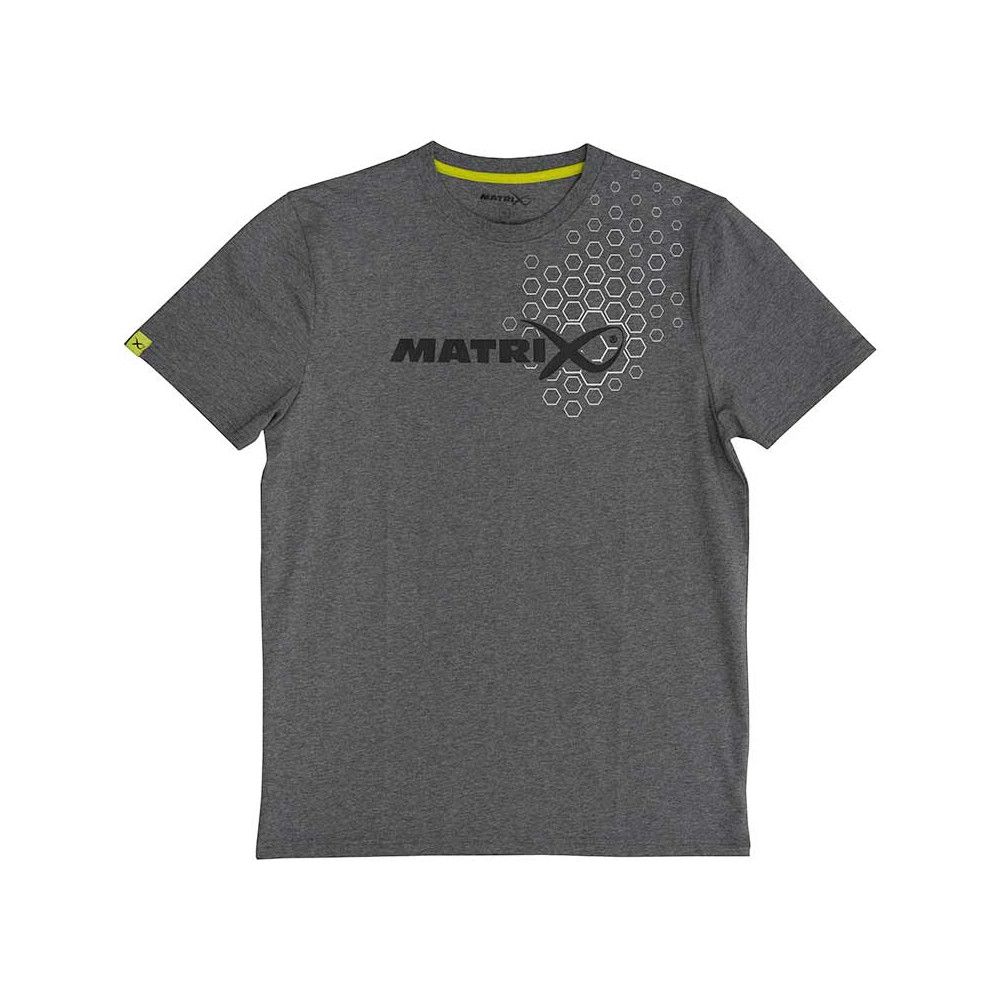 Matrix - Hex Print T-Shirt Grey