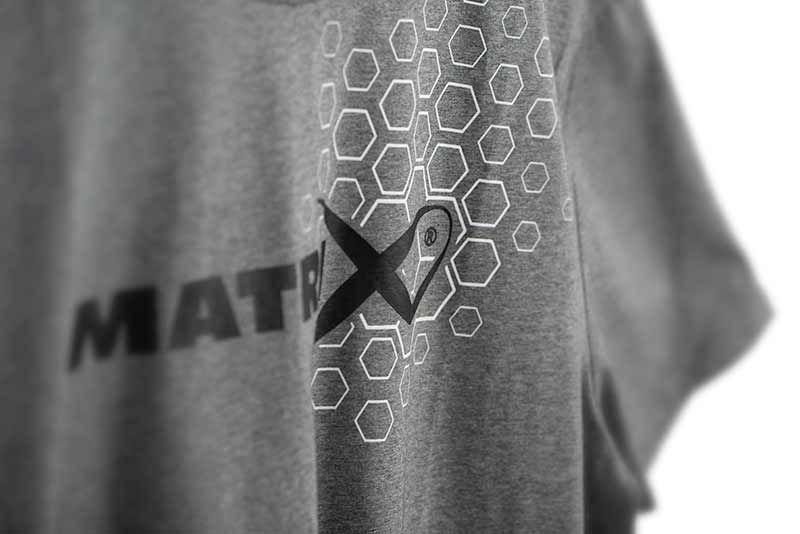 Matrix - Hex Print T-Shirt Grey