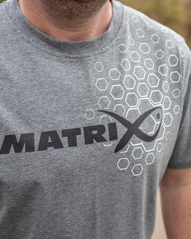 Matrix - Hex Print T-Shirt Grey