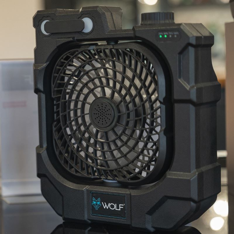 Wolf - VOLTAIR Portable Fan & Powerbank